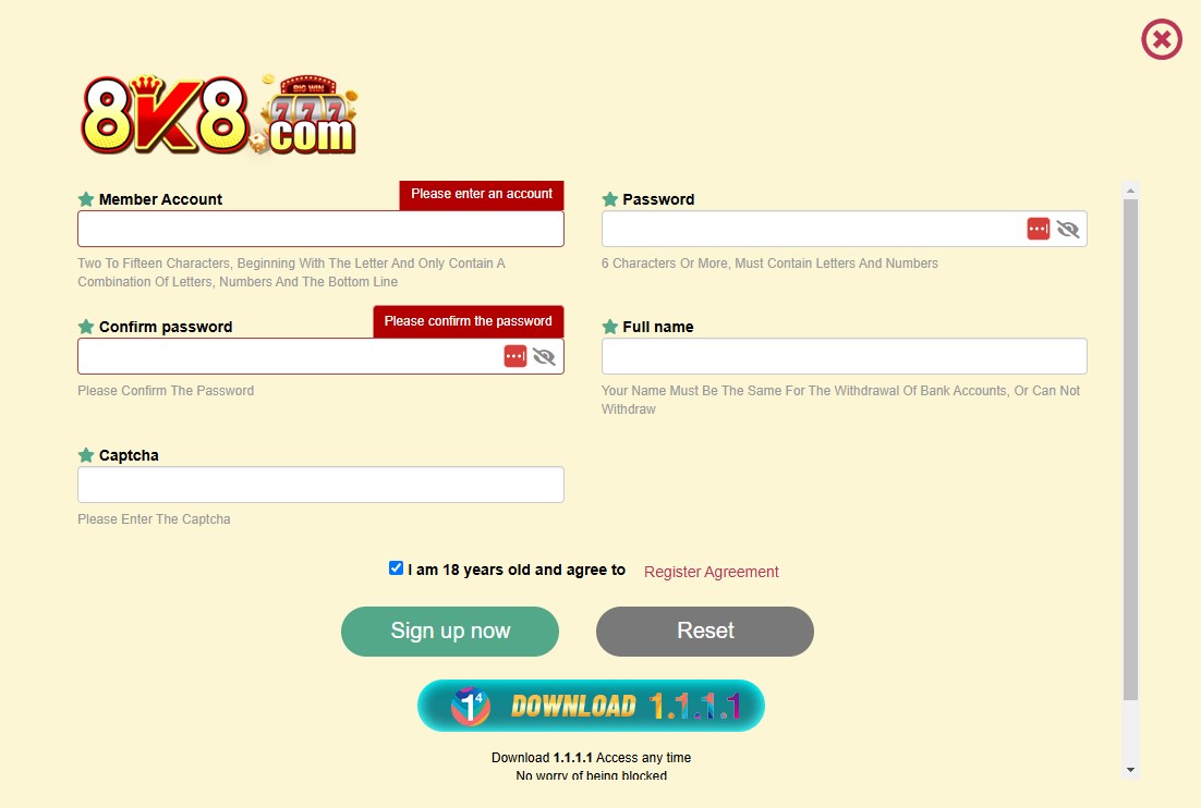 8K8: Play, Win, and Experience the Thrill – Anytime, Anywhere!